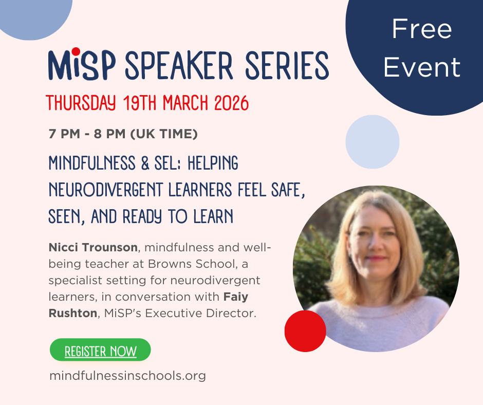 Speaker Event: Mindfulness and SEL with Nicci Trounson - Mindfulness in ...